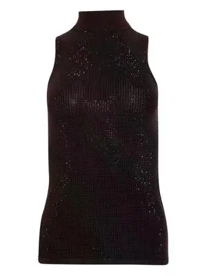 David Koma Rhinestone-embellished Top