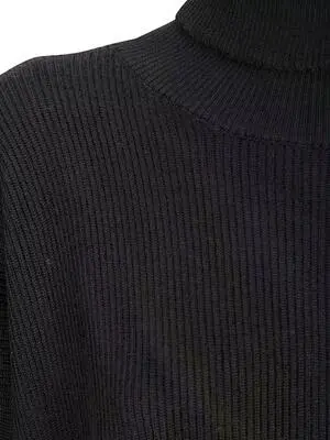 ARCHIVIO B Ribbed Knit Turtleneck Sweater
