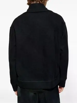 JIL SANDER Felted Zip Sweatshirt