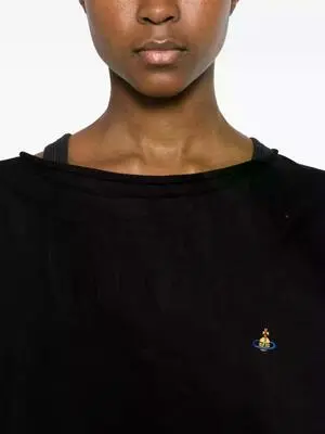 VIVIENNE WESTWOOD Orb-embroidered Wool Top