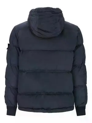 Stone Island Hooded Puffer Jacket - Blue