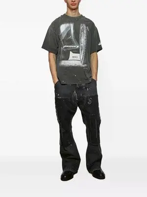 SAINT MXXXXXX X Fast & Furious T-shirt - Grey