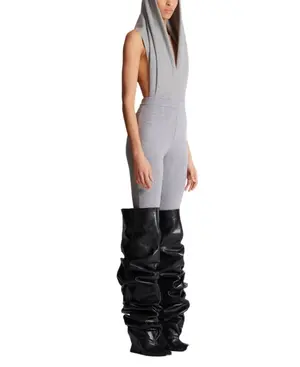 Balmain Cotton Knit Leggings