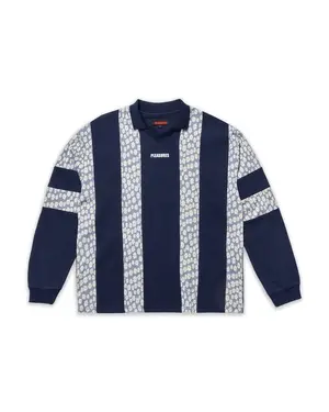PLEASURES Sounds Rugby Polo Shirt