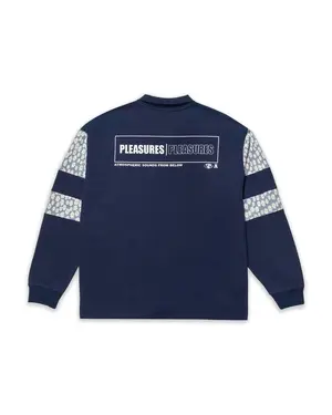 PLEASURES Sounds Rugby Polo Shirt