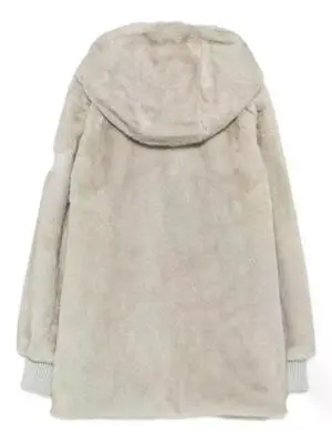 TATRAS Hooded Zip-up Jacket - Neutrals