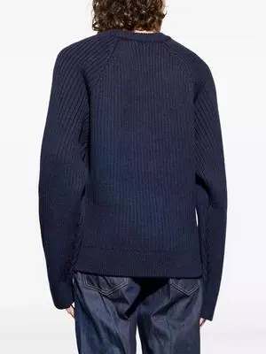 Dsquared2 Ribbed Crewneck Sweater - Blue