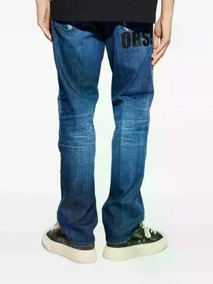 Dsquared2 Distressed Logo Jeans