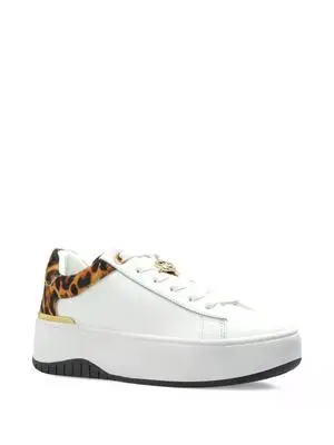 Michael Kors Textured Leopard Sneakers