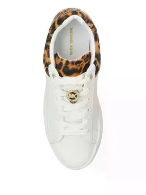 Michael Kors Textured Leopard Sneakers