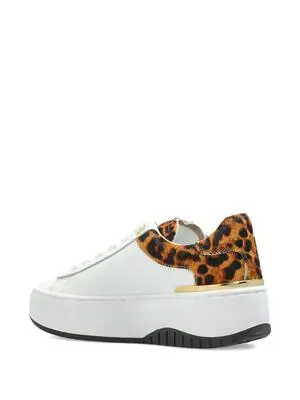 Michael Kors Textured Leopard Sneakers