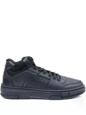 Hugo Panelled Lace-up Sneakers