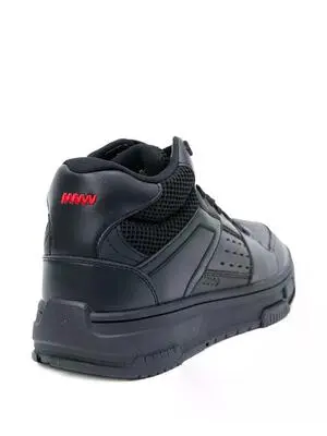 Hugo Panelled Lace-up Sneakers