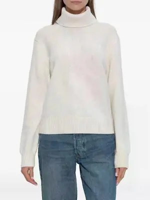 ANINE BING Roll-neck Knit Sweater - Neutrals