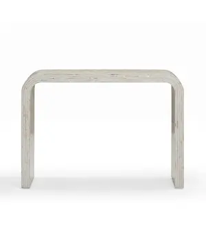 TOV FURNITURE Opus Capiz Shell Console Table