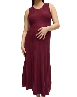 INGRID & ISABEL Striped Maternity Sweater Dress