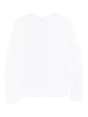 Tibi Long Sleeve Crewneck T-shirt