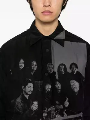 Yohji Yamamoto Graphic Padded Jacket