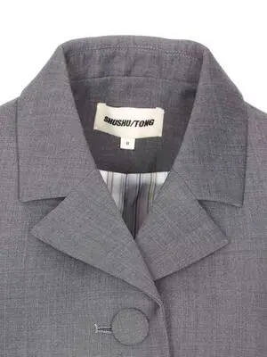 SHUSHU/TONG Lapel Button Jacket