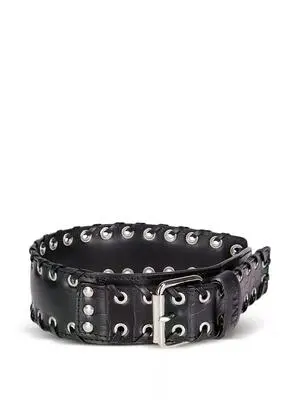 LIMI FEU Eyelet Loop Headband - Black