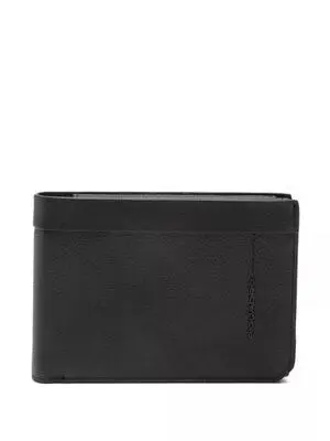 PIQUADRO Leather Wallet - Black