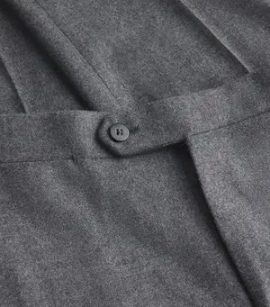 Isaia Wool-cashmere Tailored Trousers