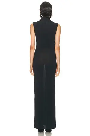 JEAN PAUL GAULTIER Lingerie Garter Long Dress - Dark Navy