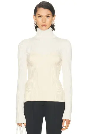 Jean Paul Gaultier High Neck Sweater