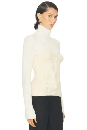 Jean Paul Gaultier High Neck Sweater