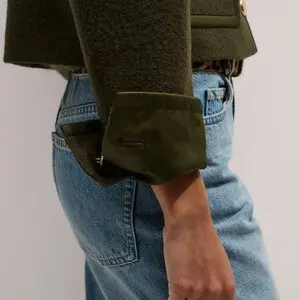 ME+EM Straight Cropped Jacket