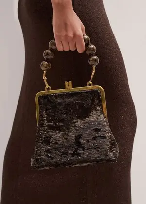 ME+EM Sequin Evening Bag