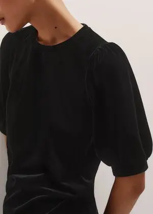 ME+EM Fluid Velour Tee