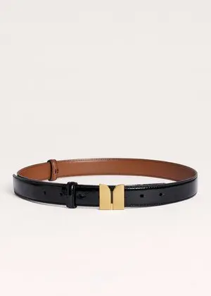 ME+EM Logo Pin Buckle Reversible Belt