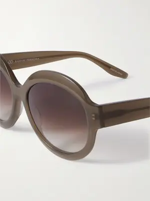 Barton Perreira Orleandra Round-frame Sunglasses