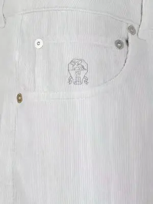 Brunello Cucinelli Five-pocket Trousers - Grey