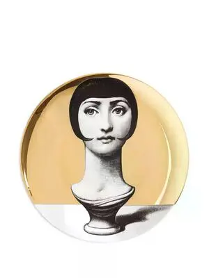 FORNASETTI Tema E Variazioni N.192 Plate - Gold