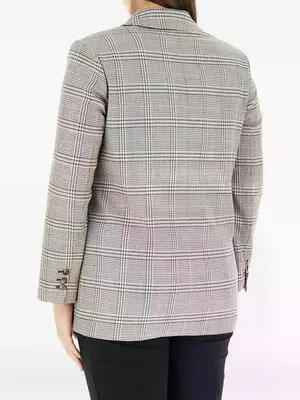 ELENA MIRO` Checked Blazer