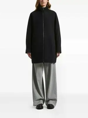 Peserico Drop-shoulder Funnel-neck Coat