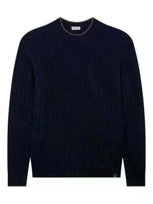 Paul & Shark Cable-knit Turtleneck Sweater