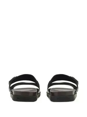 FERRAGAMO Hug Buckle Sandals - Black