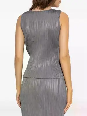 Issey Miyake Plissé Sleeveless Top