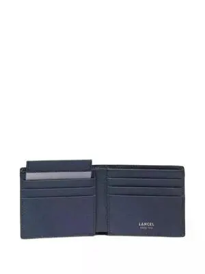 LANCEL Compact Leather Wallet