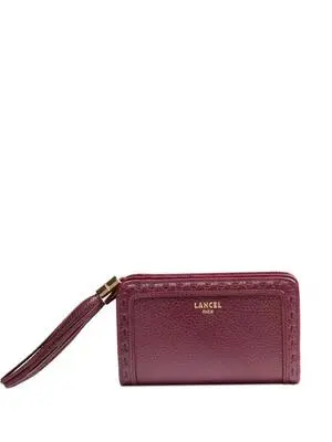 LANCEL Tassel-embellished Bi-fold Wallet - Red