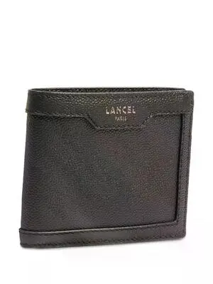 LANCEL Compact Leather Wallet