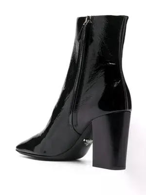 Prada Patent Ankle Boots