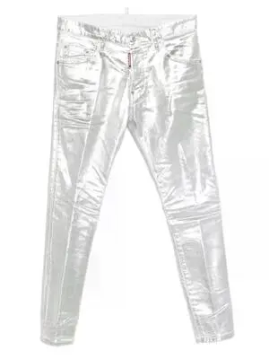 Dsquared2 Metallic-finish Jeans