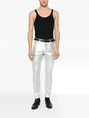 Dsquared2 Metallic-finish Jeans