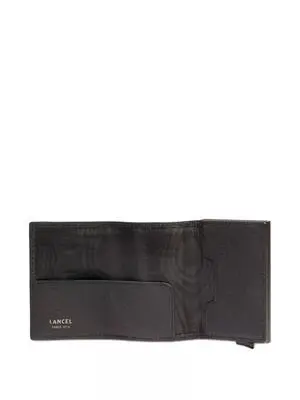 LANCEL Leather Flap Wallet