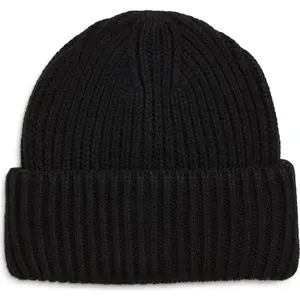 Treasure & Bond Classic Knit Cuffed Beanie - Black