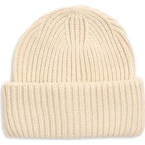 Treasure & Bond Classic Knit Cuffed Beanie - Ivory